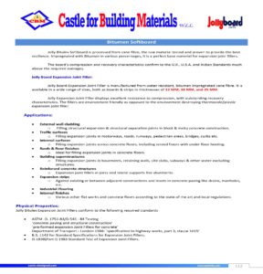 Bitumen Softboard – MBA Castle